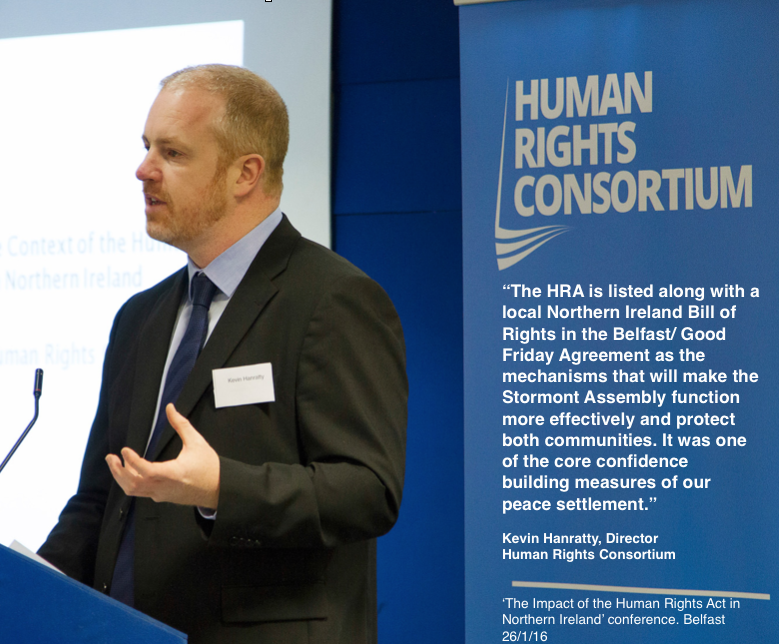 Kevin Hanratty HRC HRA Quote | Human Rights Consortium